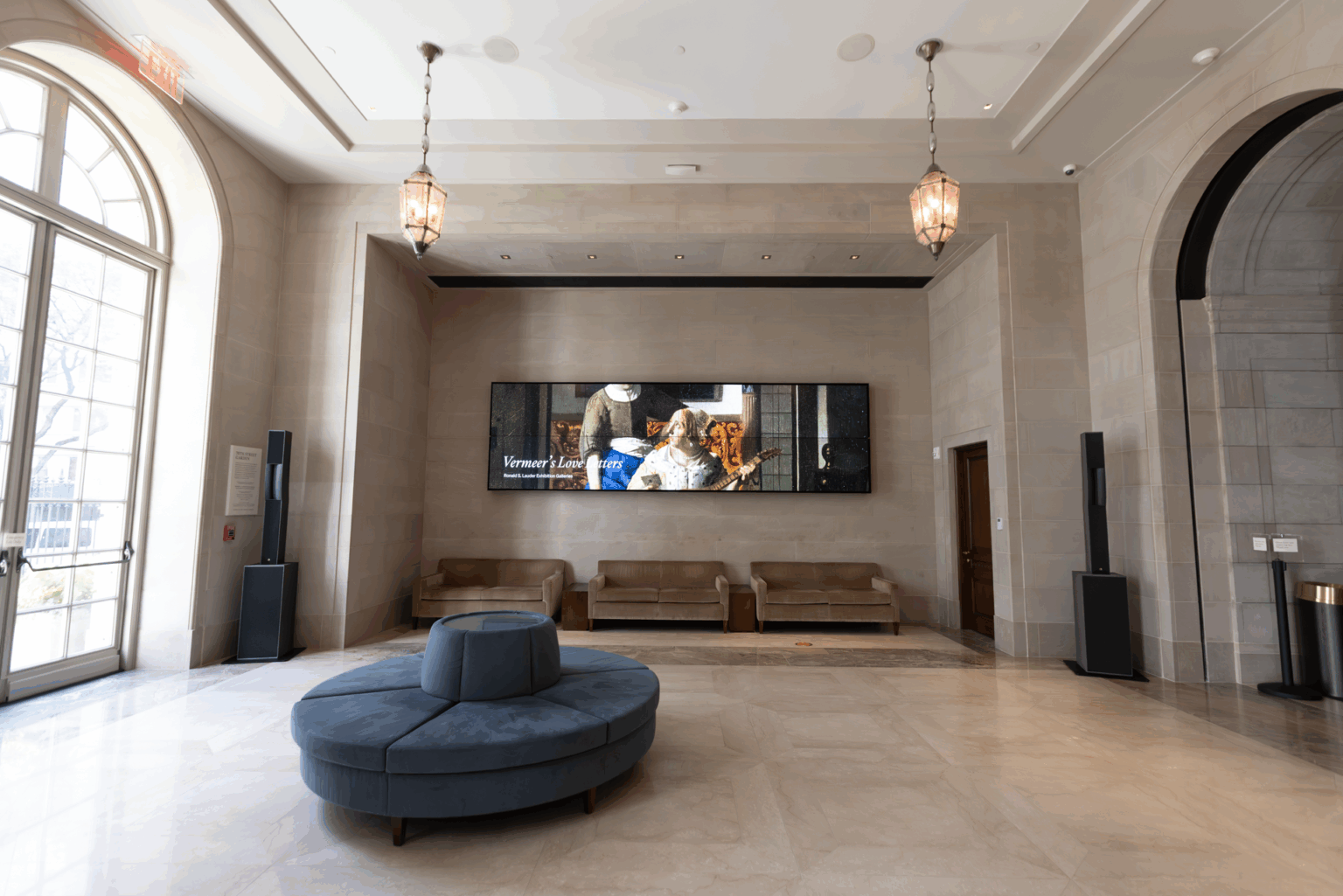 L-Acoustics Syva Speakers at The Frick Collection - Boulevard Carroll